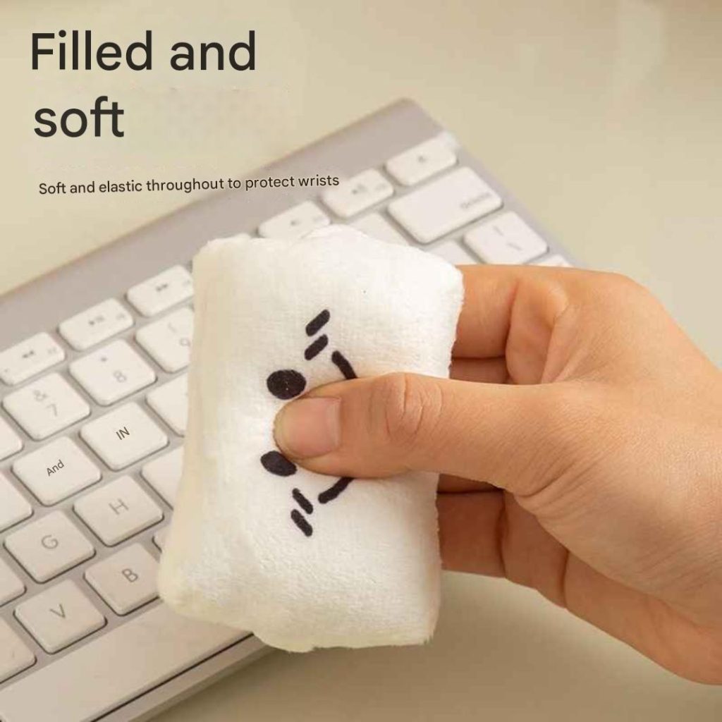 Penyangga Pergelangan Tangan untuk Keyboard & Mouse, Bantal Mini Wrist ...