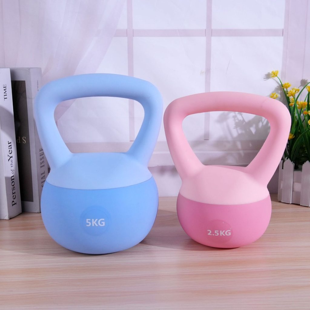 Alat Fitness Soft kettlebell lady fitness home training lifting pot ...