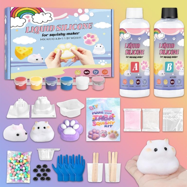 Glue 1:1 DIY Taba Squishy, Mainan Paket DIY Set Taba Squishy Kerajinan ...